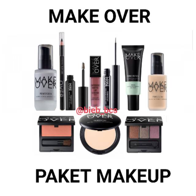 Jual [10 Item] PAKET MAKEUP MAKE OVER Powerstay Kosmetik Murah Original ...