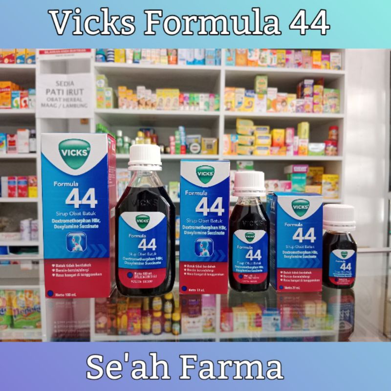 Jual Vicks Formula 44 Sirup - Obat Batuk Dewasa | Shopee Indonesia