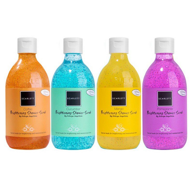 Jual SCARLETT WHITENING SHOWER SCRUB /sabun mandi 300ML (ORIGINAL ...