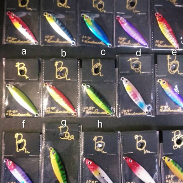Jual Micro jig 10 gr bossque ( jigpara model ) | Shopee Indonesia