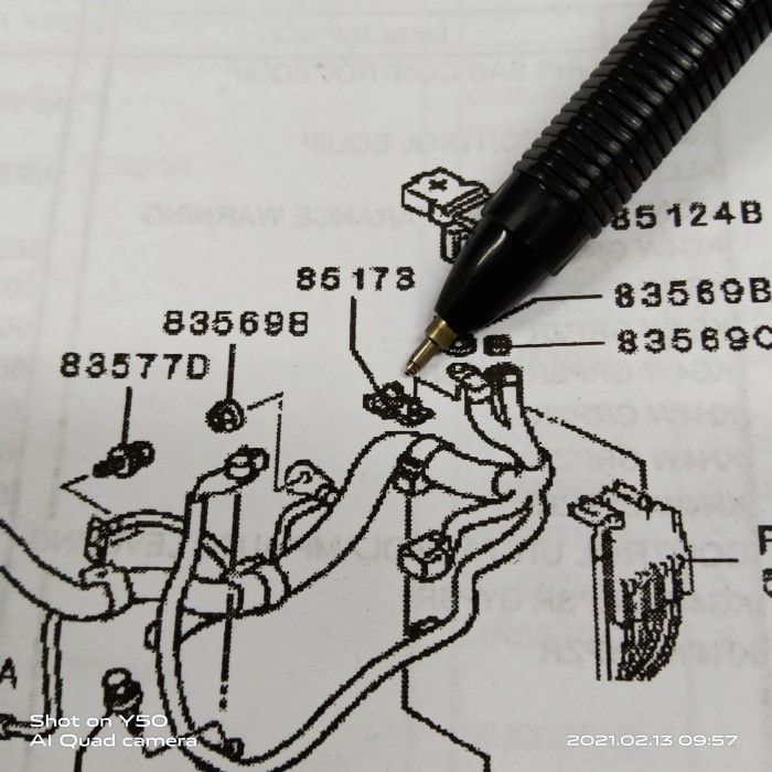 Jual TERMINAL BATTERY PAJERO - MU001365 MITSUBISHI ORIGINAL KEPALA AKI ...