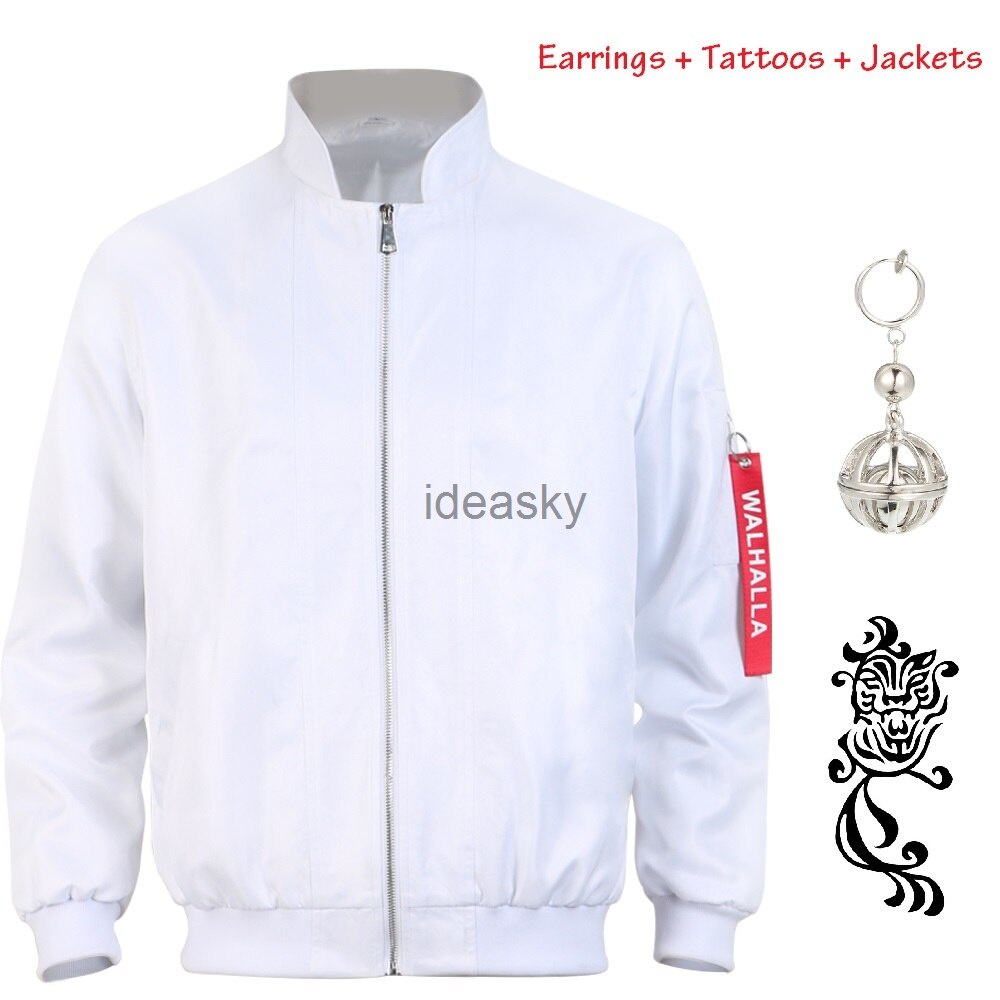 Jual PREORDER Tokyo Revengers Hanemiya Kazutora Cosplay Costumes White ...