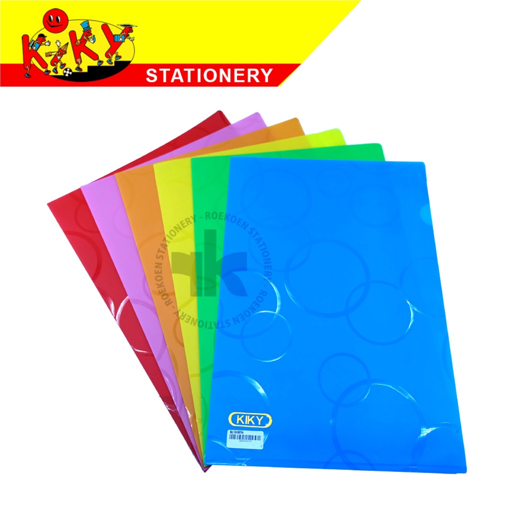 Jual Kiky Stopmap Plastik Transparan Map L Motif | Shopee Indonesia