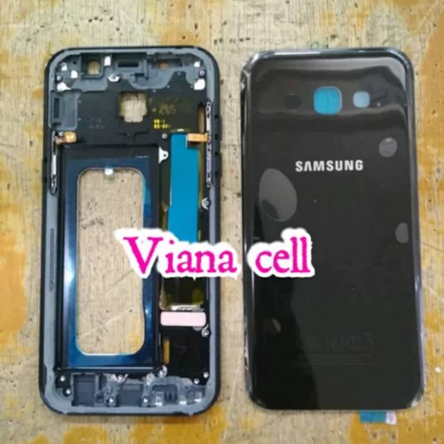 Jual CASSING KESSING HOUSING FULLSET SAMSUNG A520 A5 2017 A520F FRAME LCD BACKDOOR ORIGINAL ...