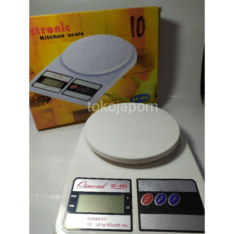 Jual Timbangan Dapur/Kue Osmond SF-400 (10Kg) | Shopee Indonesia