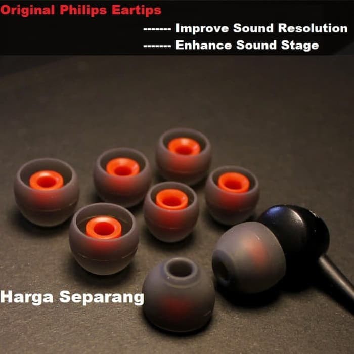 Jual Eartip / Earbud / Karet Silikon Pengganti In-Ear Earphone murah ...