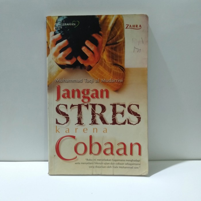 Jual ORI BUKU JANGAN STRES KARENA COBAAN | Shopee Indonesia