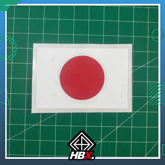 Jual Stiker Bendera Jepang Cutting Sticker Japan Flag 6x4cm | Shopee ...