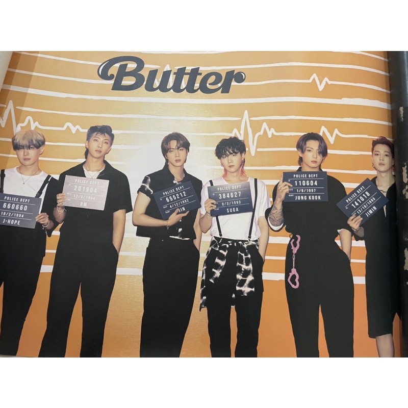 Jual SET BTS BUTTER POSTER (peaches + cream) | Shopee Indonesia