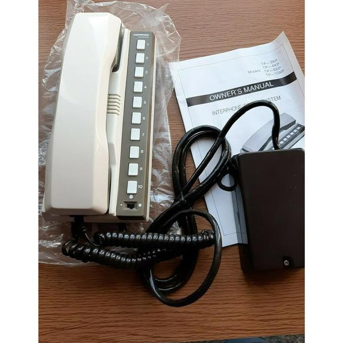 Jual Commax TP-10KP Interphone Intercom Commax TP10KP(10 Channel) | Shopee Indonesia