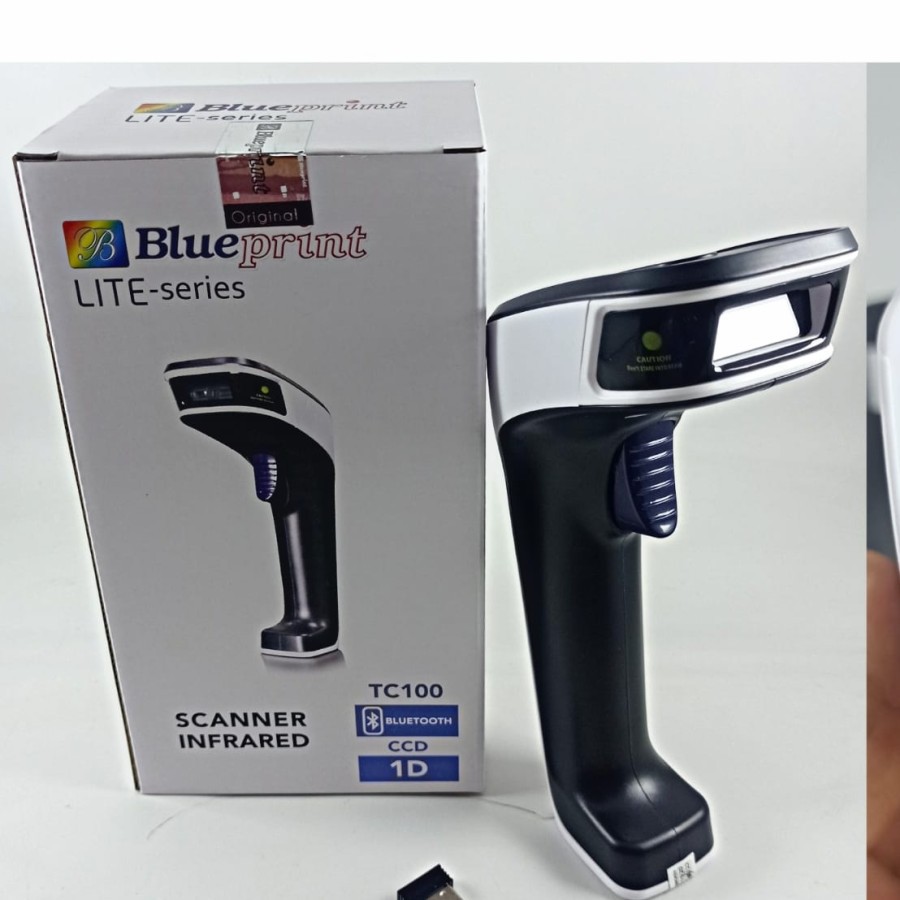 Jual SCANNER BARCODE BLUEPRINT TC-100 BLUETOOTH 1D | Shopee Indonesia
