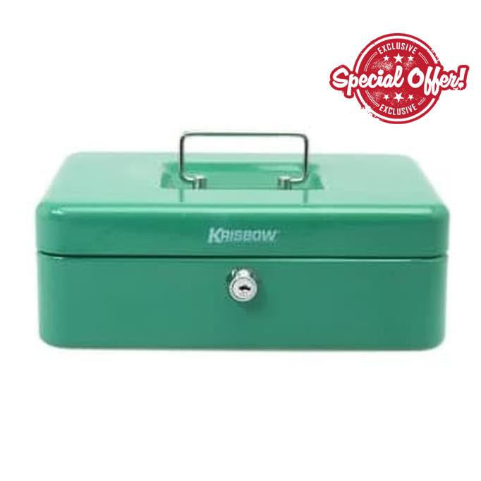 Jual Cash Box - Deposit Box - Safety Box 10 Inch - 25 Cm Krisbow Promo ...