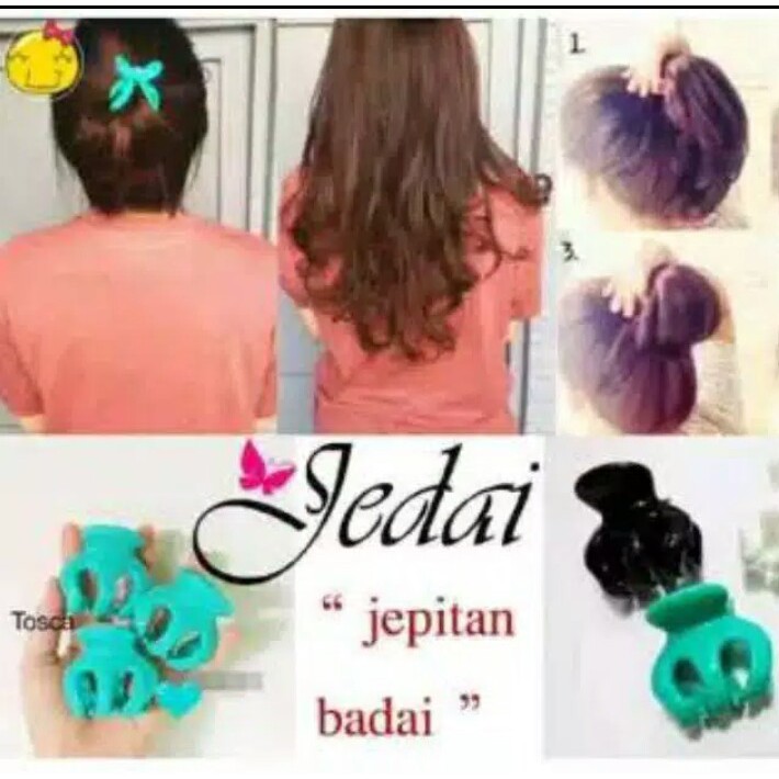 Jual Jedai Rambut Besar Ukuran 5cm | Shopee Indonesia