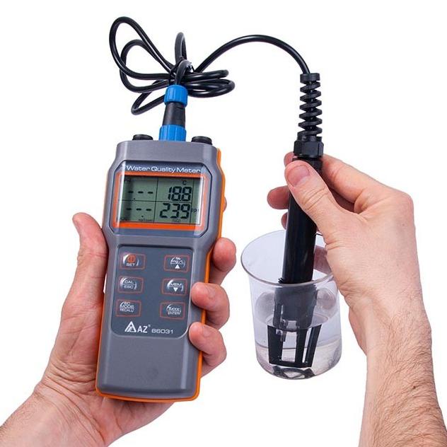Jual Az 86031 Water Meter 5 In 1 Dissolved Oxygen Ph Conductivity ...