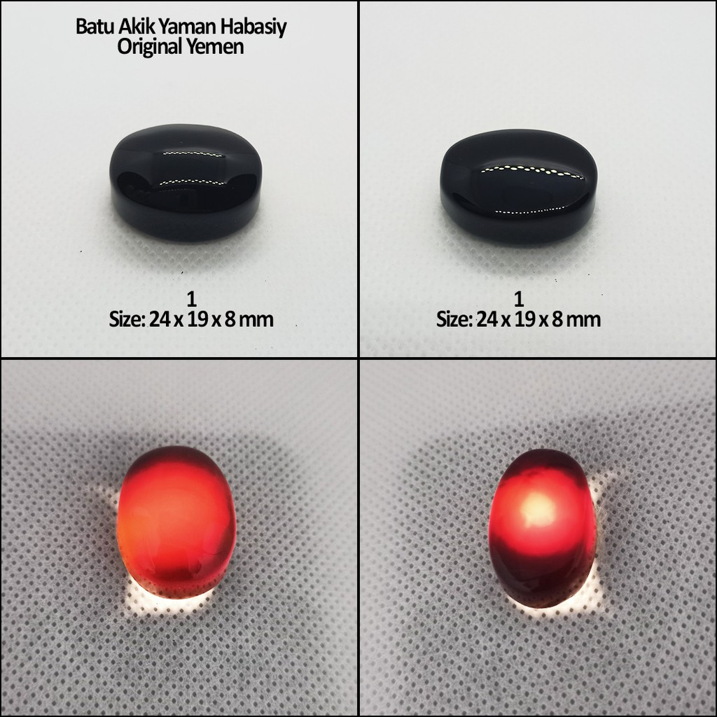 Jual Batu Akik Yaman Habasyi Tembus Merah Asli Yaman Dijamin 100% ...