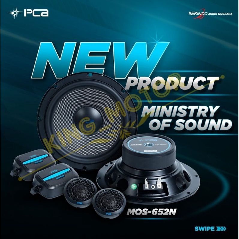 Jual Speaker Comp Split 2-Way PCA MOS-652N | Shopee Indonesia