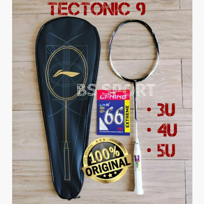 Jual RAKET BADMINTON LINING TECTONIC 9 ORIGINAL | Shopee Indonesia