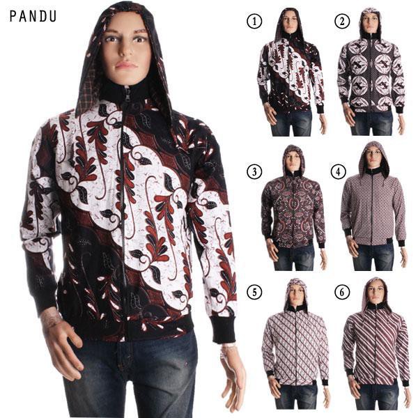 Jual Jakat Batik I Jaket Pria Batik I Jaket Hoodie Pria Batik Yudha ...