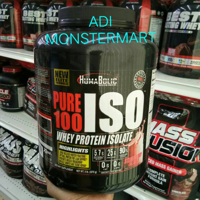Jual Humabolic Pure 100 ISO 5 lbs - Whey Protein Isolate | Shopee Indonesia