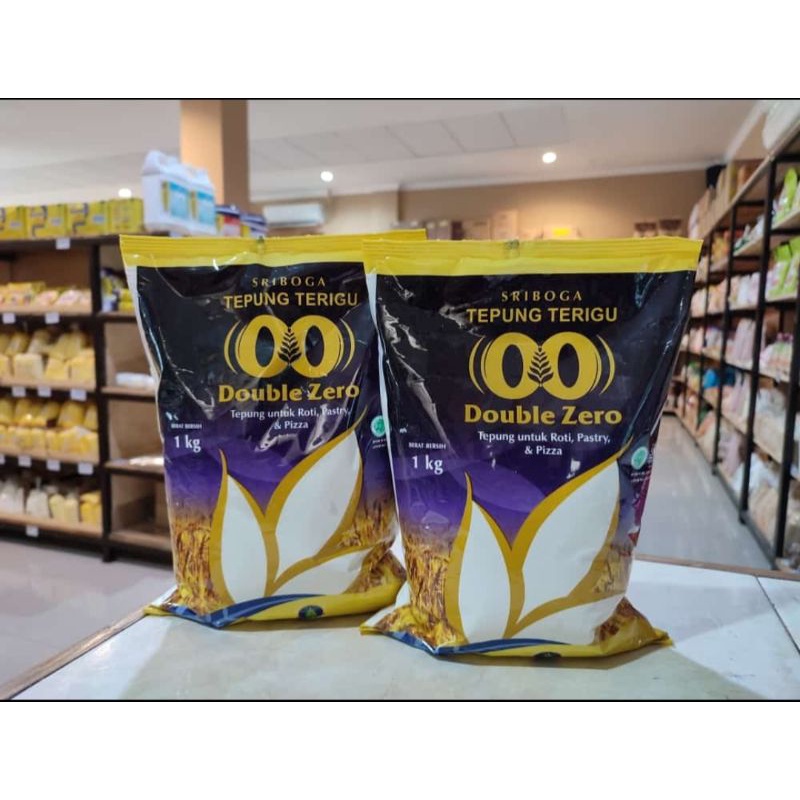 Jual Sriboga Tepung Terigu Double Zero Tepung Roti Tepung Pastry Tepung ...