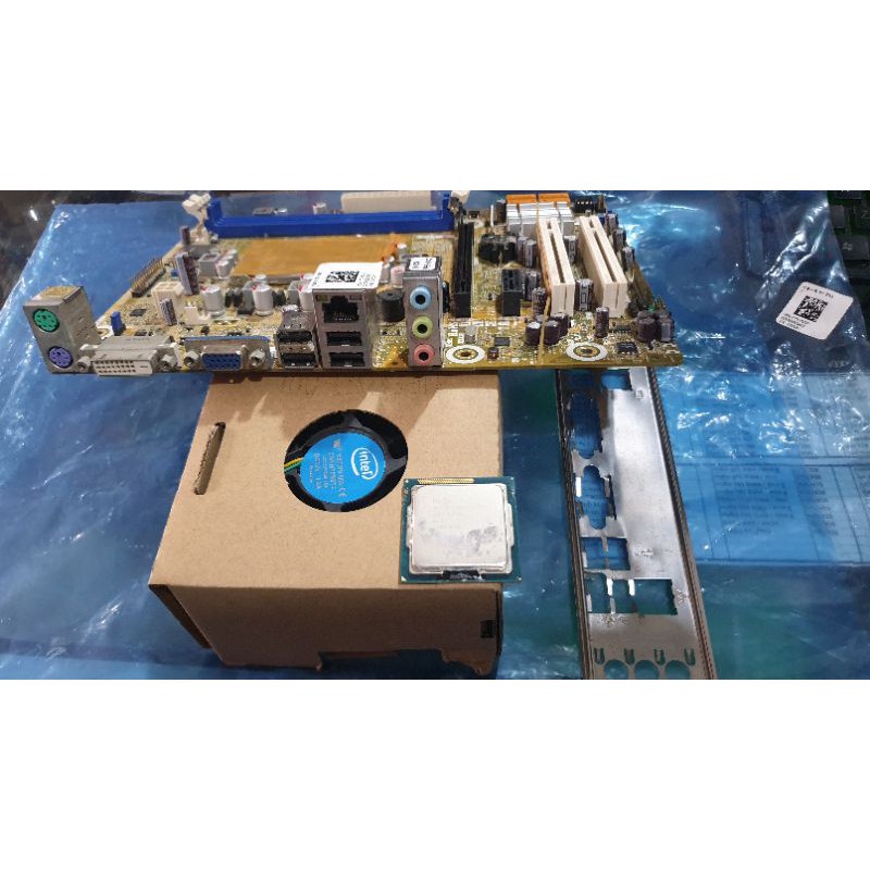 Jual paketan core i5 3470 1155 mainboard h61 merek campur dan kipas ...