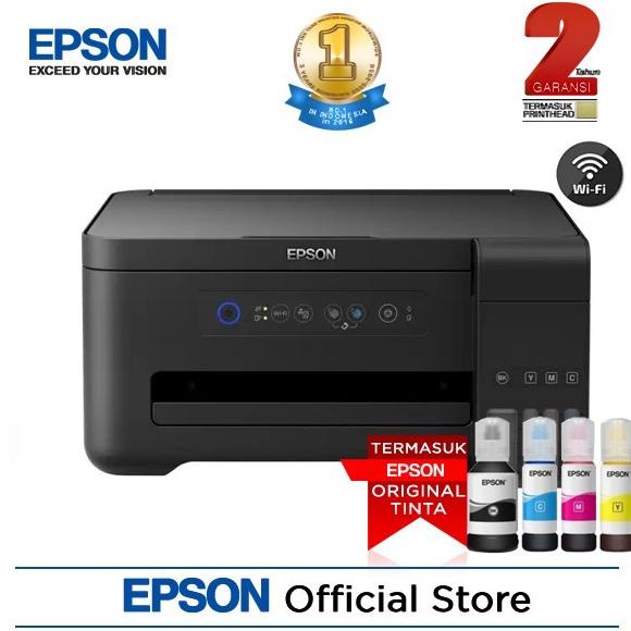 Jual Epson Printer L4150 Wifi Print Scan Copy- Colour A4 Resmi Pw4516 ...