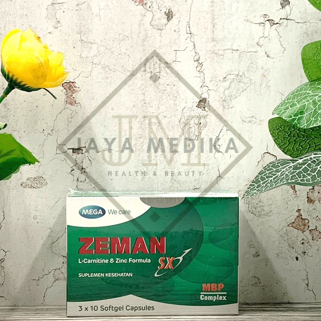 Jual Zeman Sx Box Isi 30 Kapsul Lunak - Suplemen Vitamin Pria | Shopee ...