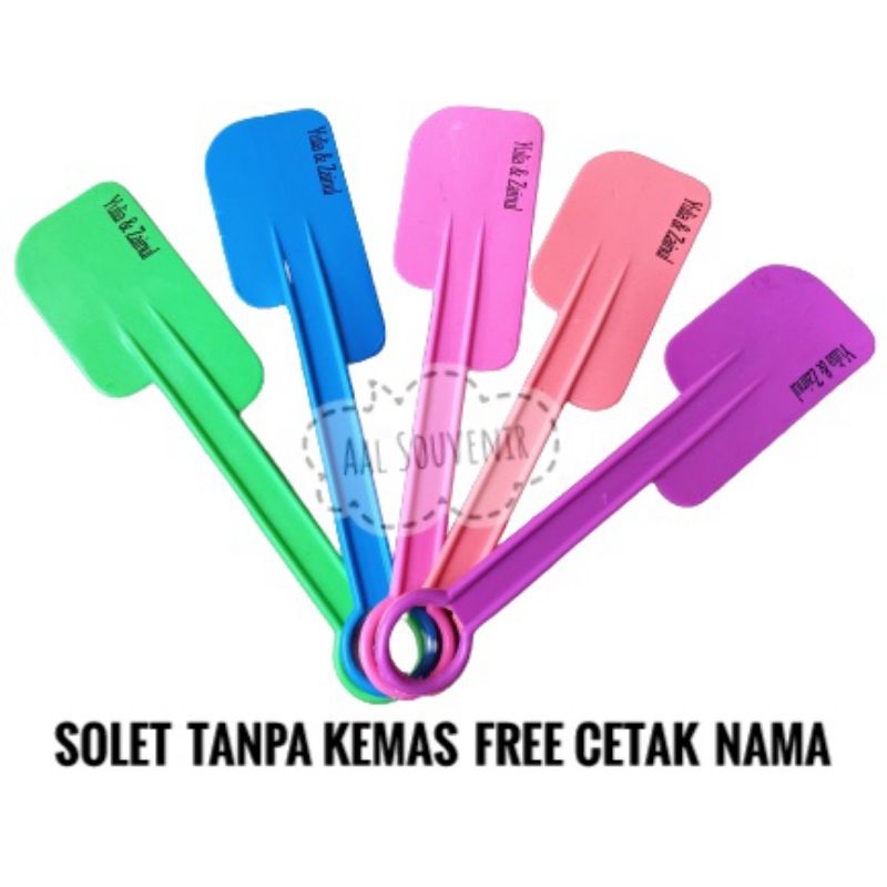 Jual Souvenir Solet/polesan Tanpa Kemas Free Sablon Nama | Shopee Indonesia
