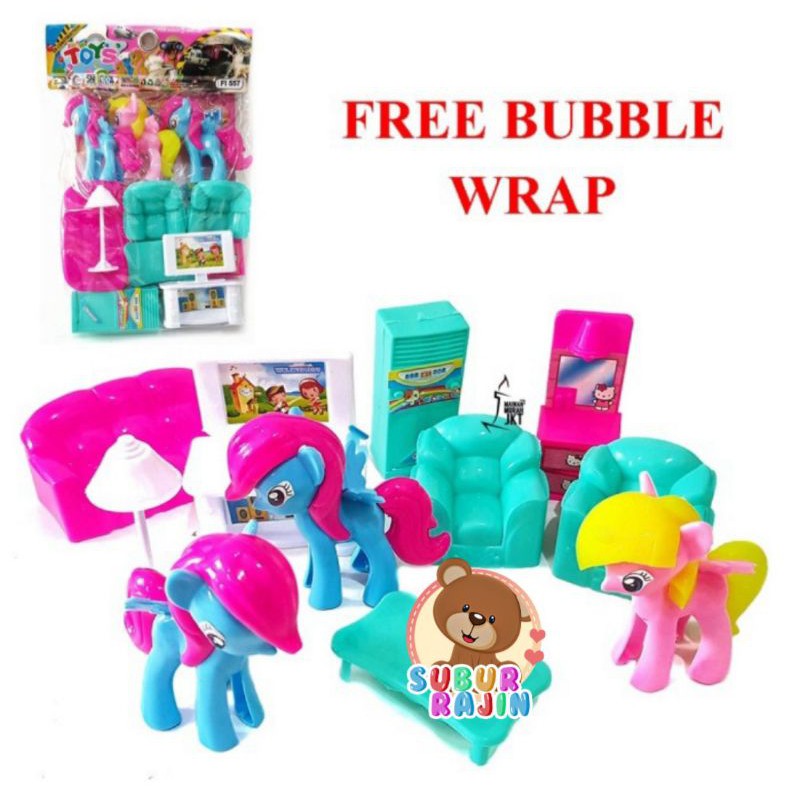 Jual Mainan Anak Little ponny Happy Kitchen set FI 557 | Shopee Indonesia