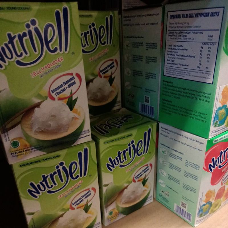 Jual NUTRIJEL KELAPA MUDA EKONOMIS (1 BOX) RASA KELAPA MUDA (isi 12pcs ...