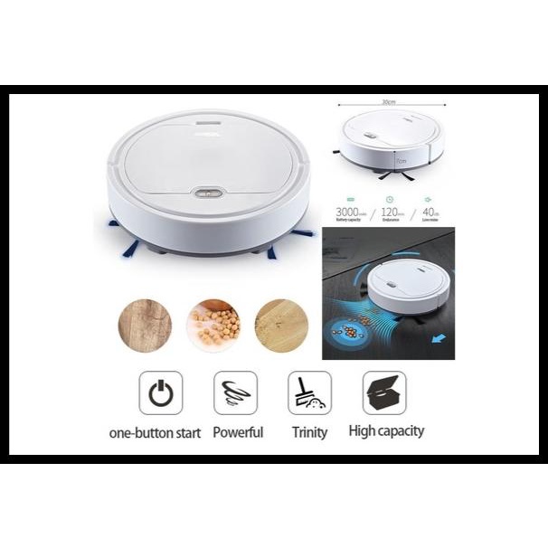 Jual Alat Pembersih Robotic Vacuum Cleaner Seri Cleaning Robot | Shopee ...