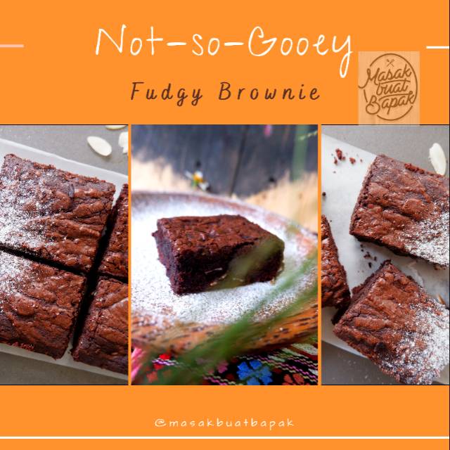 Jual Not-so-Gooey Fudgy Artisan Brownie Original | Shopee Indonesia