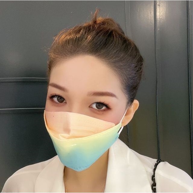 Jual Masker Tie Dye MASKER KF 94 Masker Korean Rainbow Mask (10PCS) 821 ...