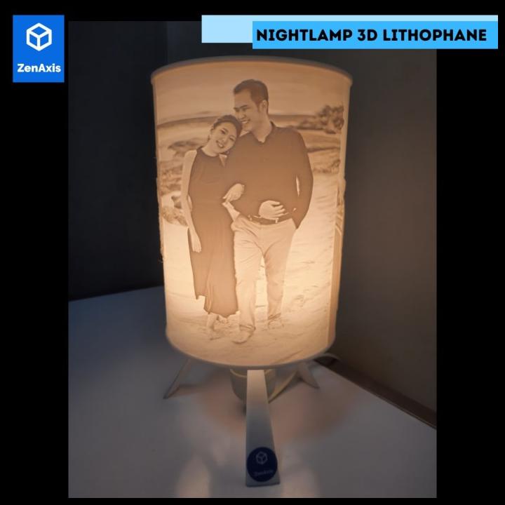 Jual Night Lamp Cylinder 3D Lithophane | Zenaxis 3D | Shopee Indonesia