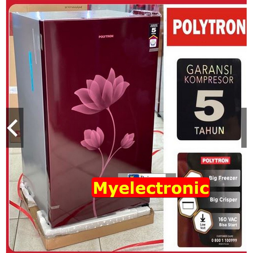 Jual Kulkas polytron PRB 159 150 liter 65 watt 1 pintu | Shopee Indonesia