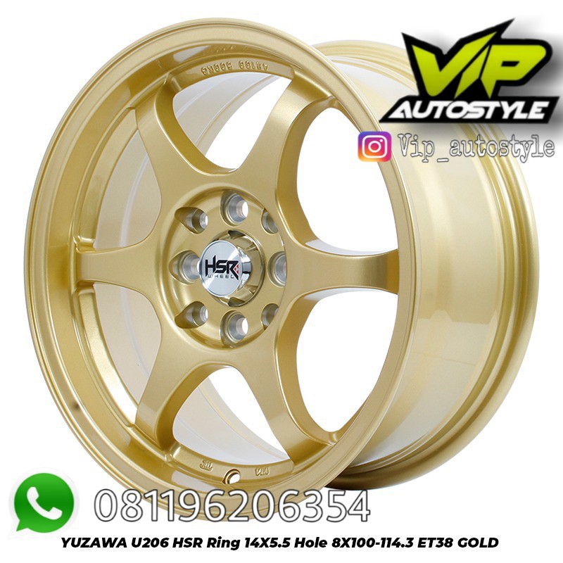 Jual Velg Mobil Murah Confero Kijang LGX, Veloz Avanza R14 Type YUZAWA HSR | Shopee Indonesia