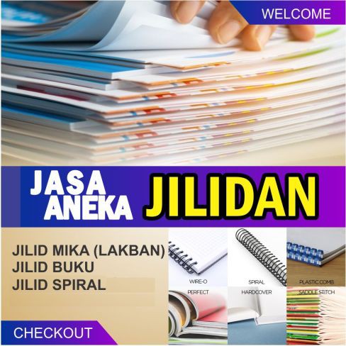 Jual Jasa Jilid Buku, Jilid Mika /Lakban - Spiral | Shopee Indonesia