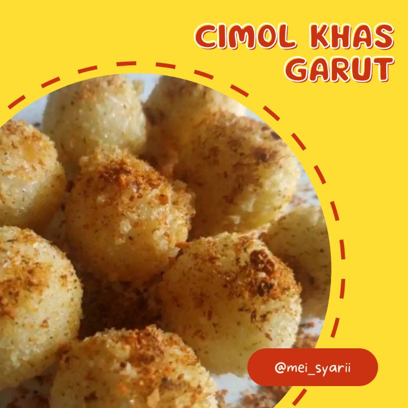 Jual Cimol Khas Garut jajanan makanan cemilan pedas @mei_syarii.id ...
