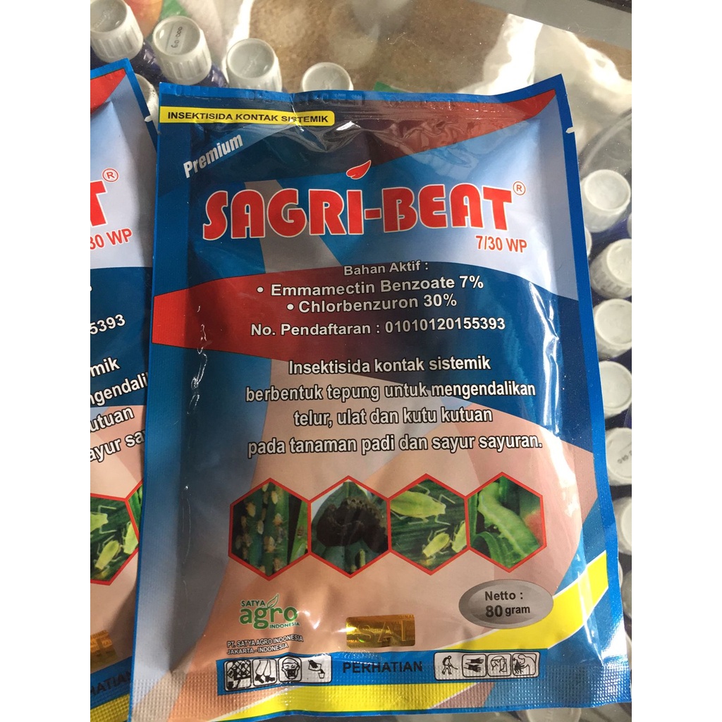 Jual Insektisida SAGRI-BEAT 7/30wp 80gr | Shopee Indonesia