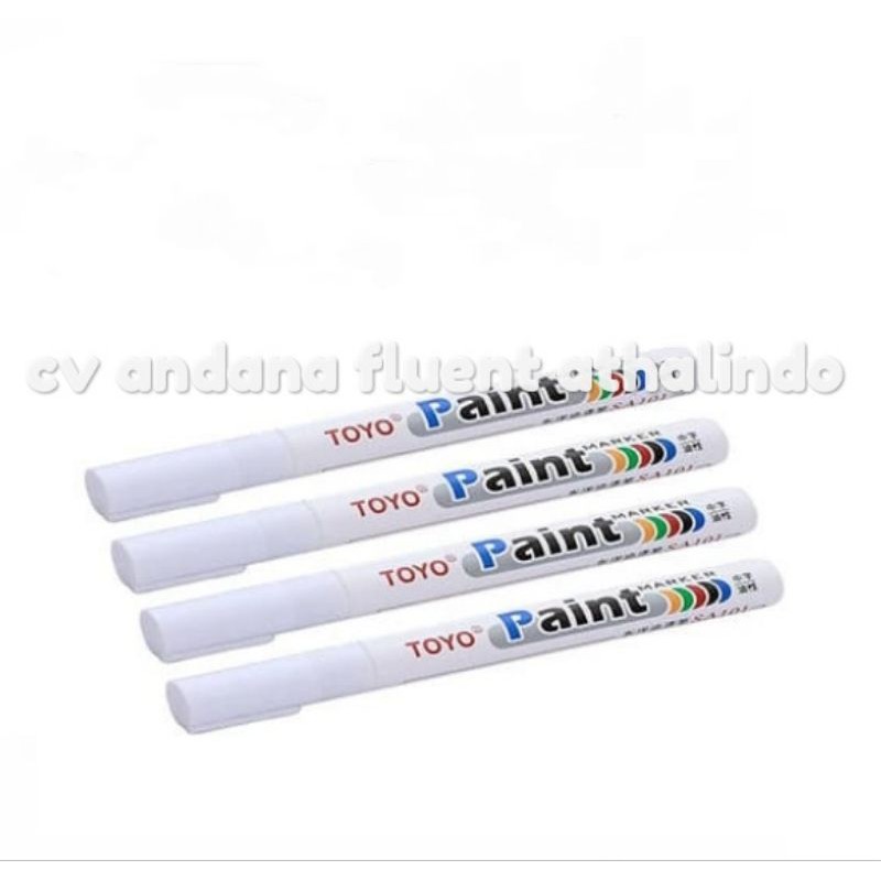 Jual spidol ban Toyo paint marker spidol cat merk toyo/vauto | Shopee ...