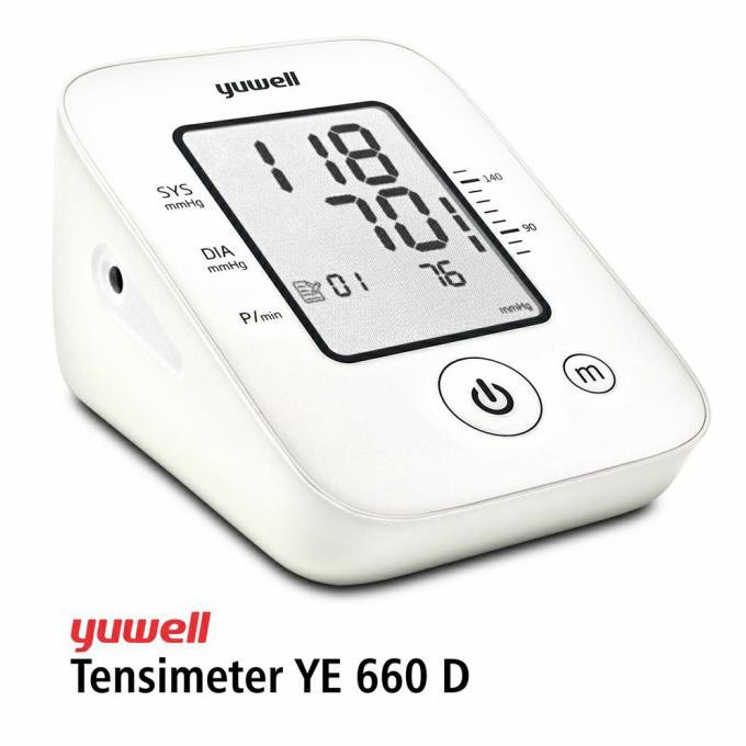 Jual r3w KKS Yuwell Pengukur Tekanan Darah Tensi Electronic Blood Pressure Monitor - YE660D ...