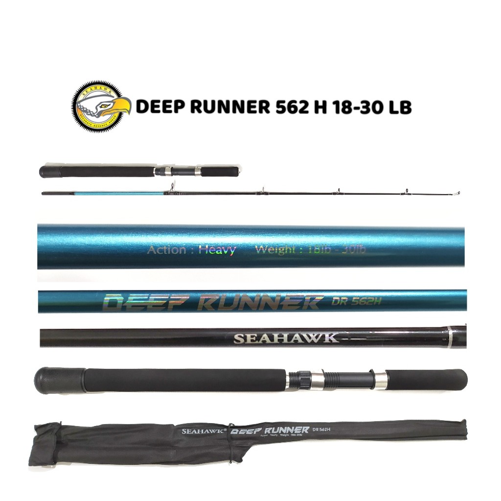 Jual JORAN SEAHAWK DEEP RUNNER 562 H 18-30 LB | Shopee Indonesia