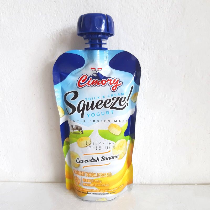 Jual Cimory Squeeze Yogurt Original / Strawberry / Blueberry / Honey ...