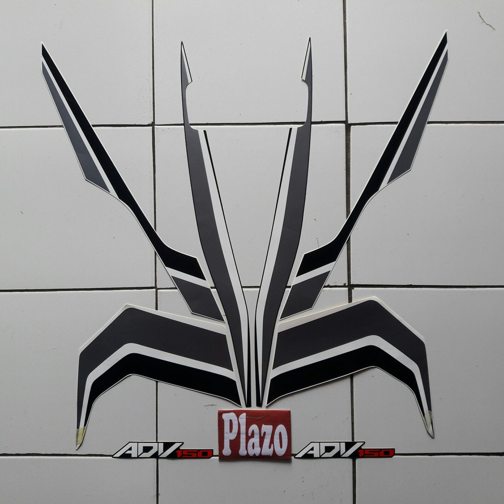 Jual stiker motor honda adv 150 2019 putih | Shopee Indonesia