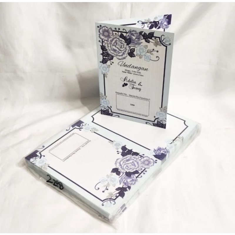 Jual Erba 2208 Blangko Undangan Nikah Ultah Khitan | Shopee Indonesia