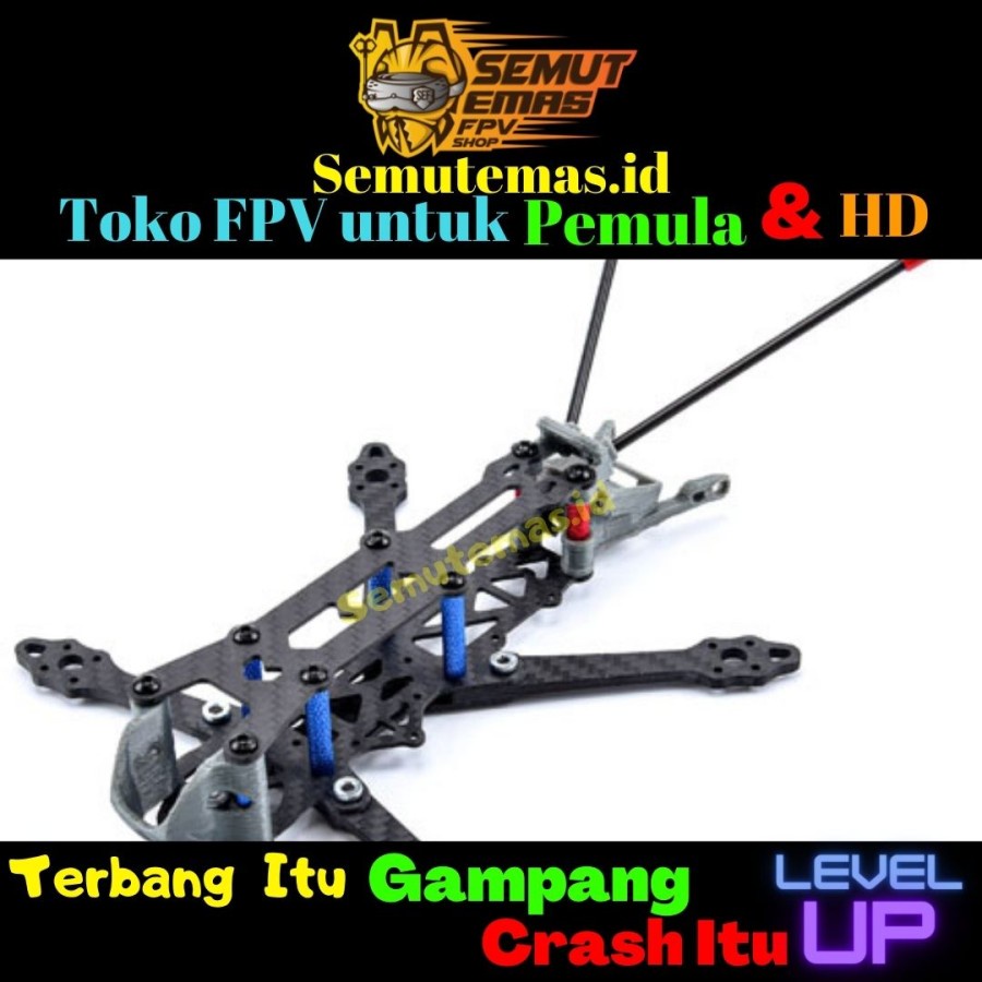 Jual Semut Emas Roma F4 4inch 175mm FPV Carbon Fiber Frame | Shopee ...