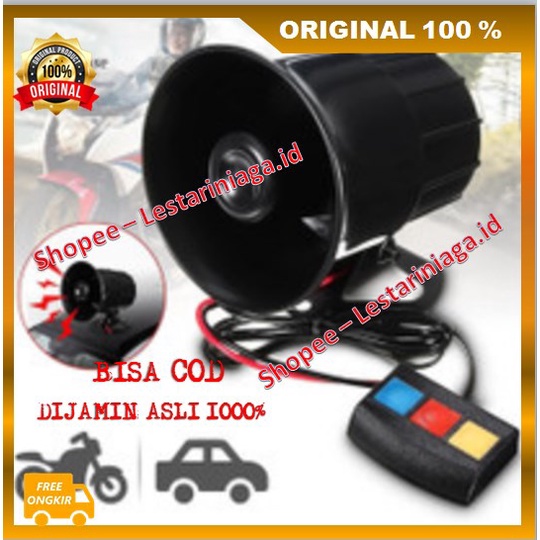 Jual Klakson Toa Sirine 3 Suara Bell Motor Bikin Kendaraan Kamu Makin ...