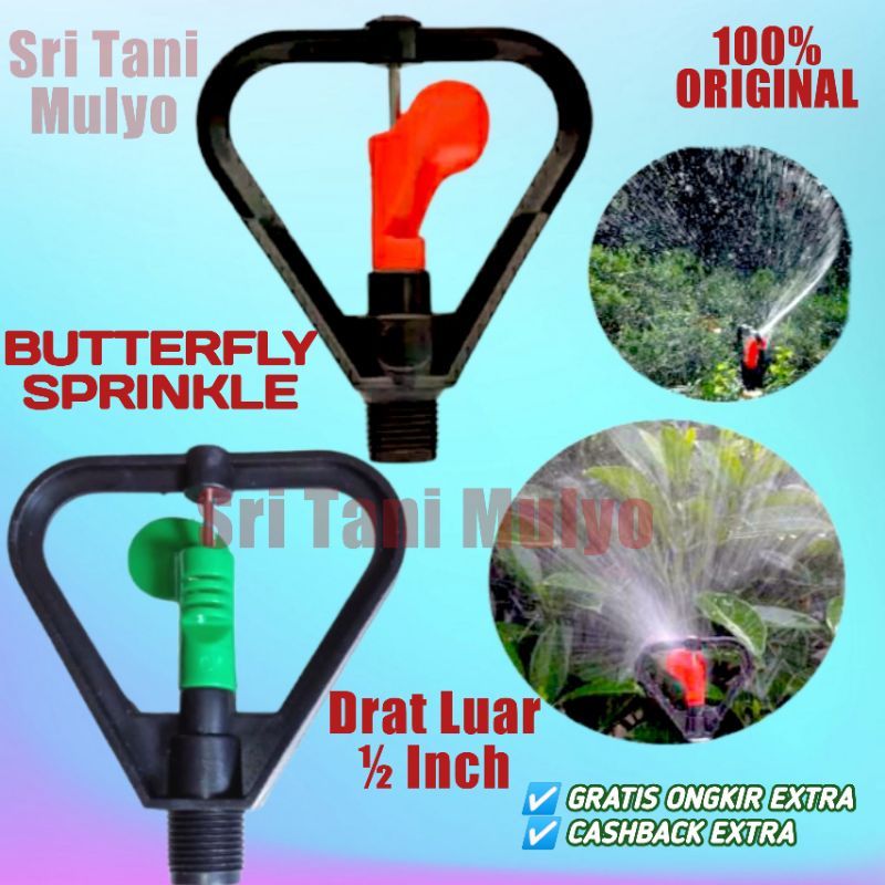 Jual SPRINKLER IRIGASI TAMAN - 360 Derajat - Drat 1/2 Inch - Springkel ...