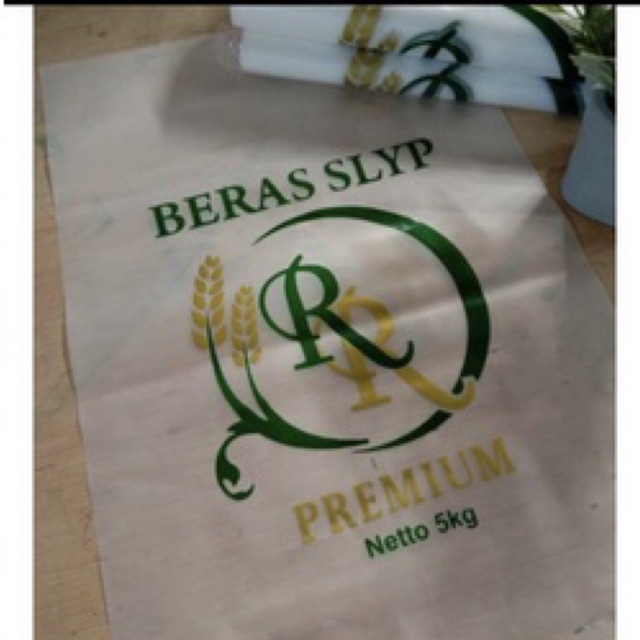 Jual plastik beras 5kg sablon 2 warna 100pcs | Shopee Indonesia