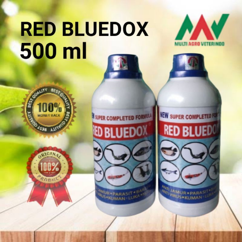 Jual RED BLUEDOX 500 ML Obat untuk ikan Efektif mengobati penyakit Anti ...